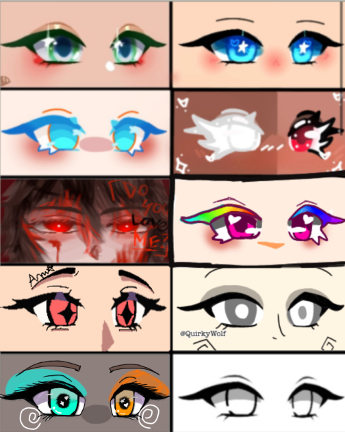Gacha eye edit collab - ibisPaint