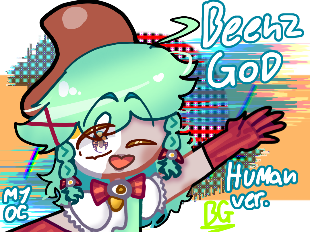 Beenz God as a human - ibisPaint