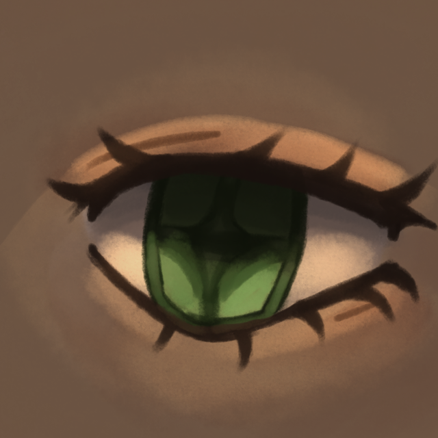 First eye blinking animation - ibisPaint