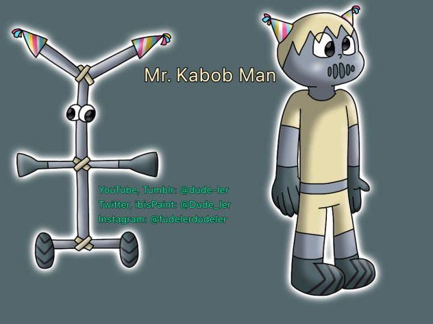 Mr. Kabob Man 🤖 - ibisPaint