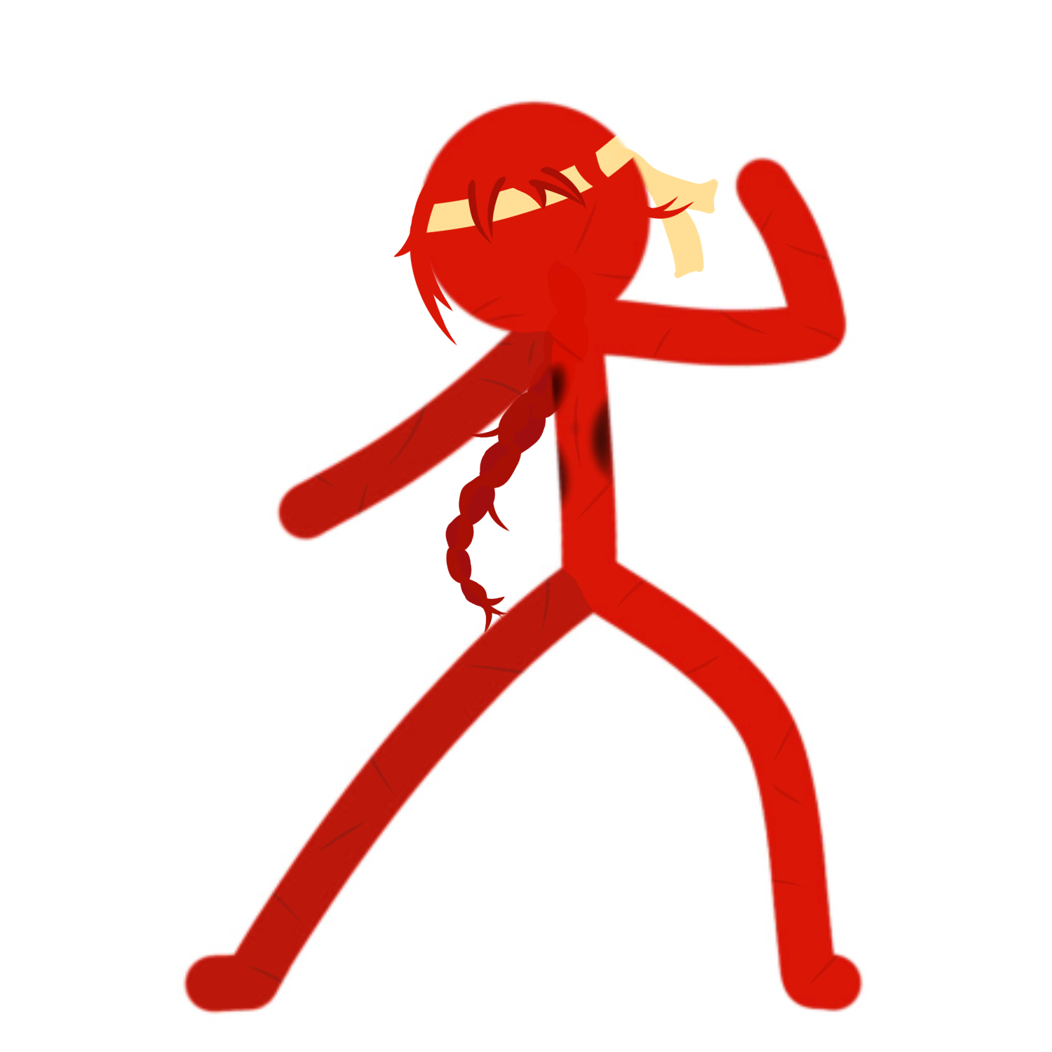 Alan Becker Red(MyStyle)Female - ibisPaint