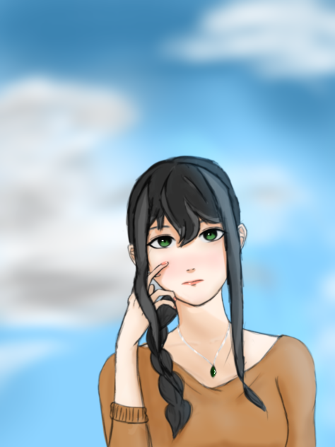 sunny portrait - ibisPaint