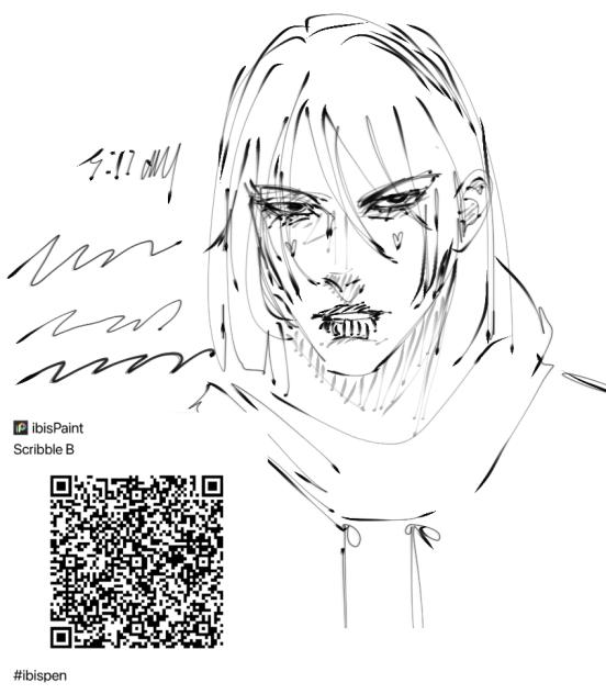 scribble brush by me - ibisPaint