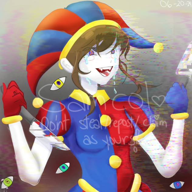 Pomni's insanity - ibisPaint