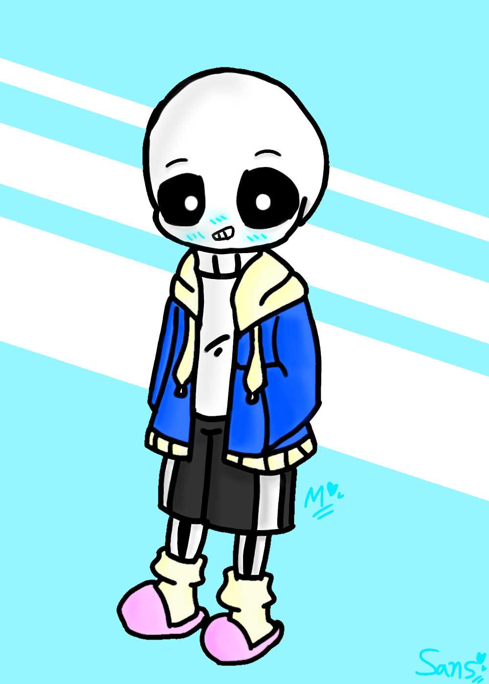 Sans(Undertale) - ibisPaint