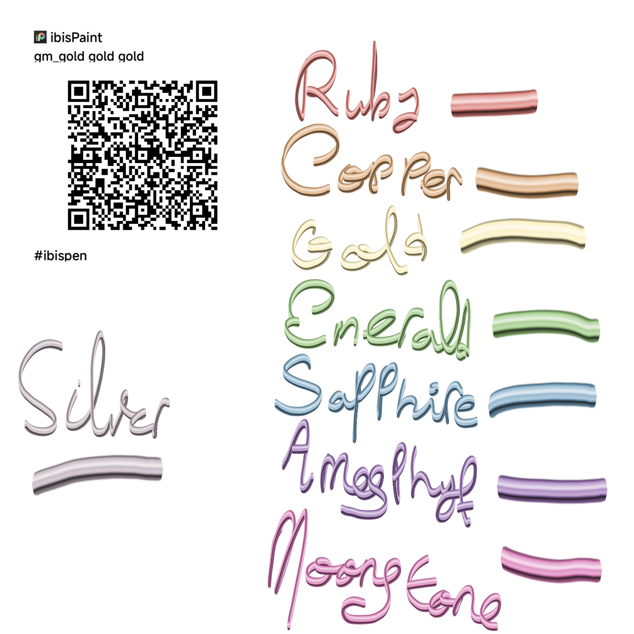 fancy gem filter - ibisPaint