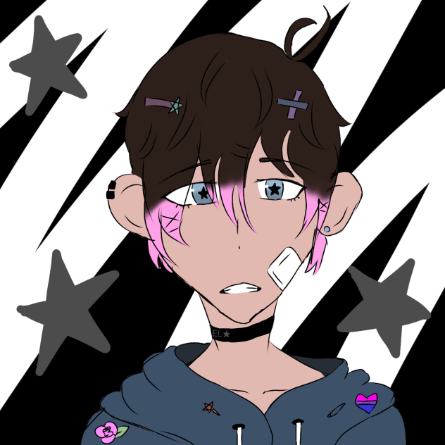 My persona!!! ( a drawing for my pfp!!) - ibisPaint