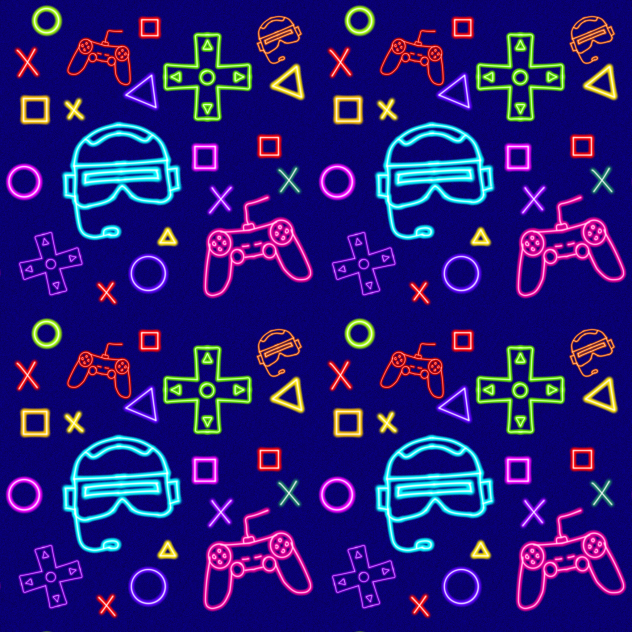 Gaming pattern - ibisPaint