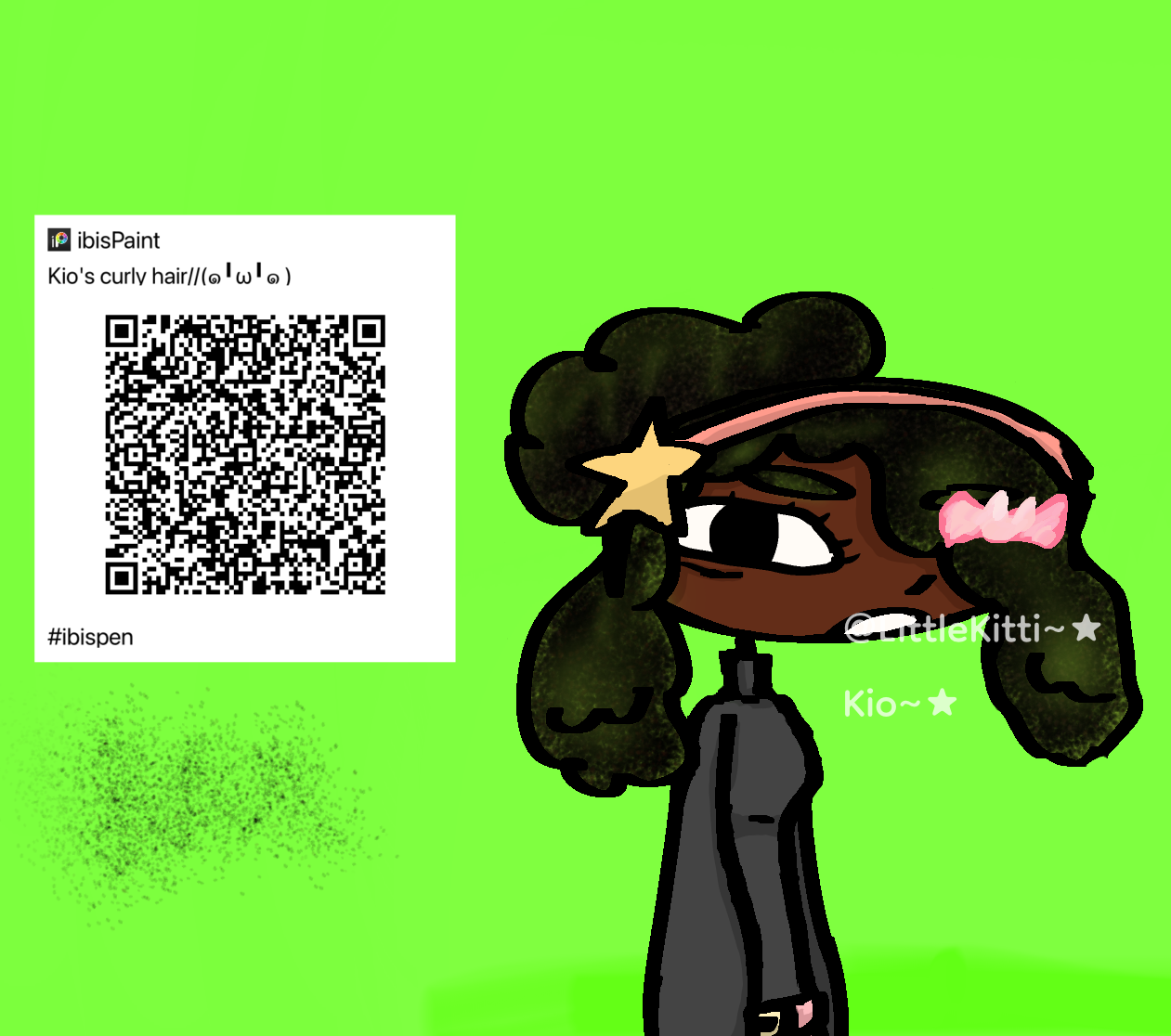 Curly hair - ibisPaint