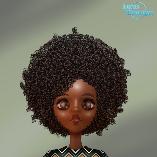 desenho da boneca Susi afro. - ibisPaint