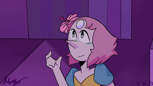 Pearl scene redraw - ibisPaint