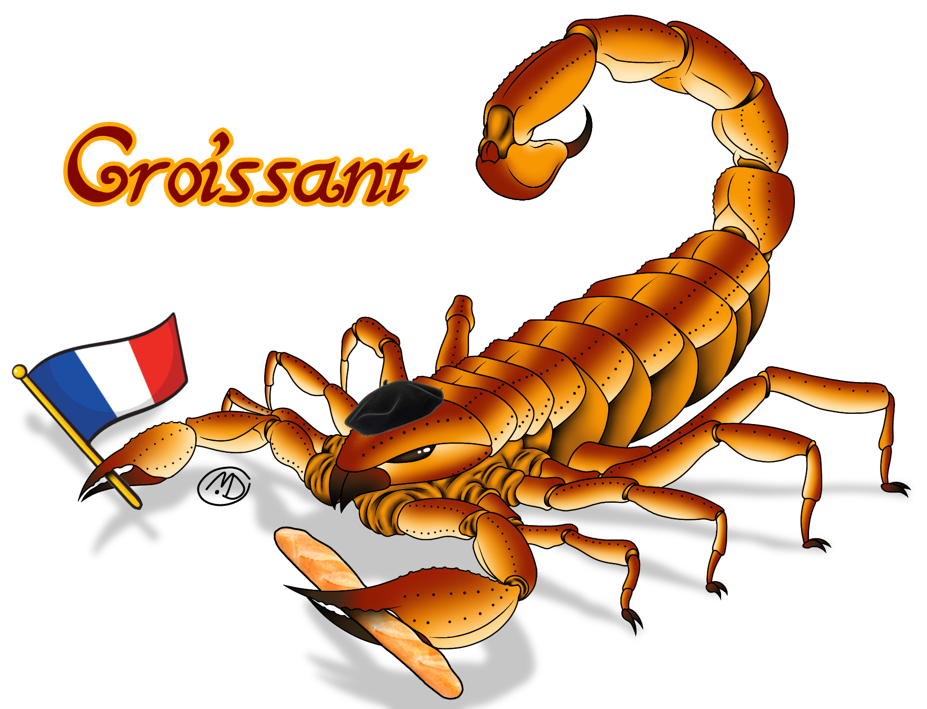 French scorpion - ibisPaint