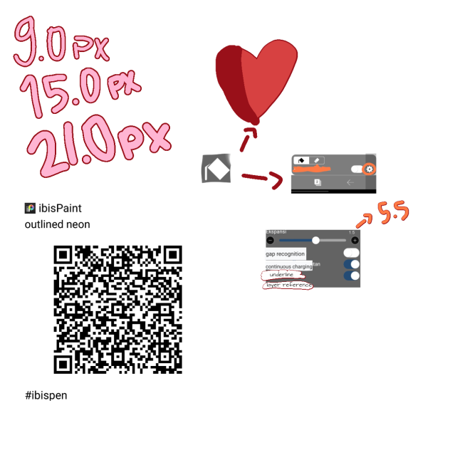 neon brush but not (different) - ibisPaint