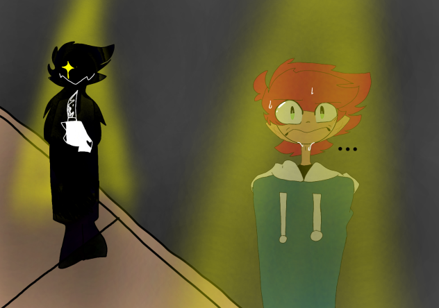 scene- Alex being followed - ibisPaint