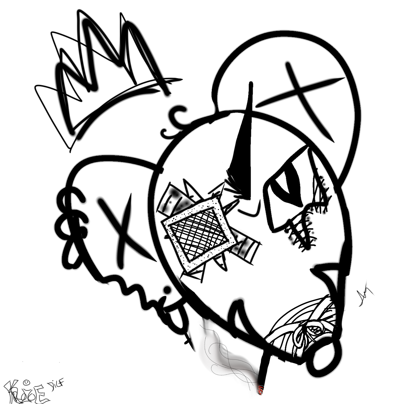 Rat king - ibisPaint