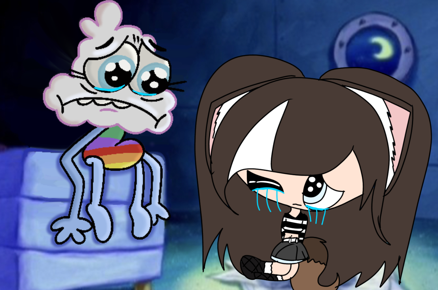 Poor Parker j cloud my bestie - ibisPaint