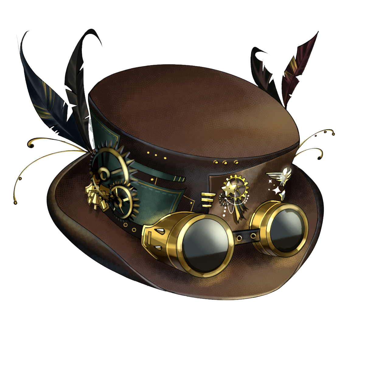 Steampunk Hat - ibisPaint