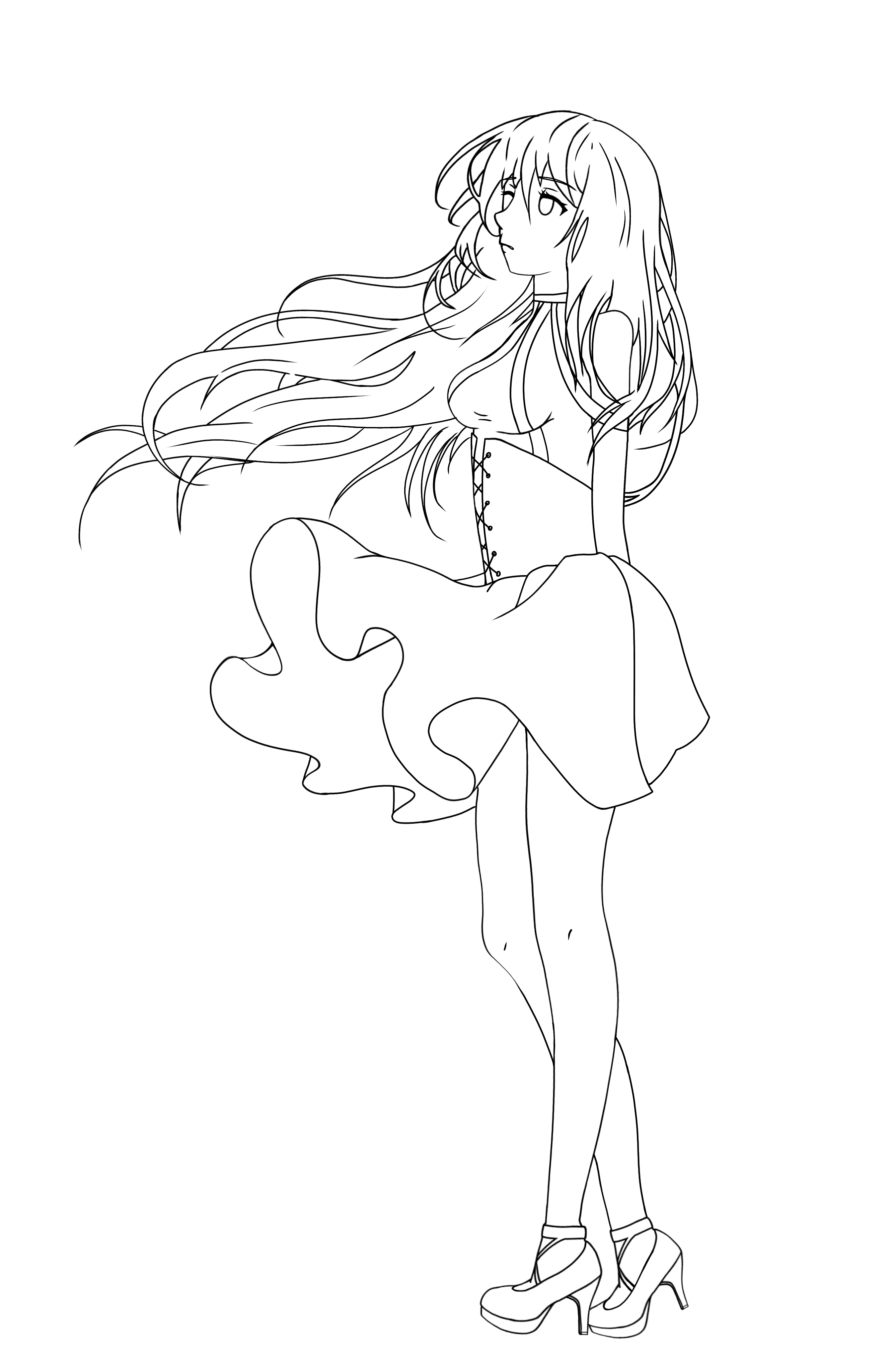 Request. Leen - lineart. - ibisPaint