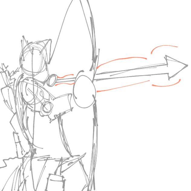 flame arrow - ibisPaint