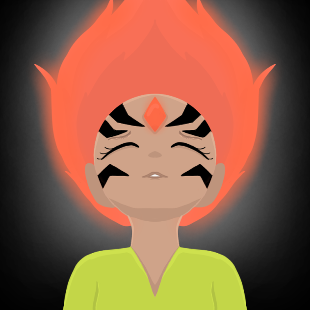 Ellia princess of fire - ibisPaint