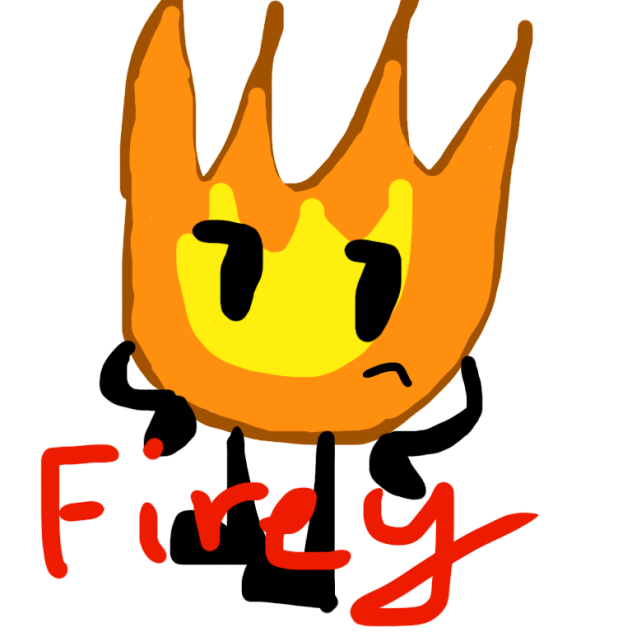 BFDI Firey speedpaint (remake) (short) - ibisPaint