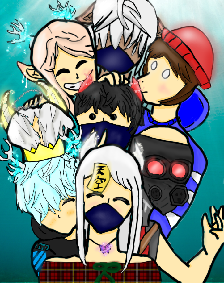 ROBLOX GROUP DRAWING2 - ibisPaint