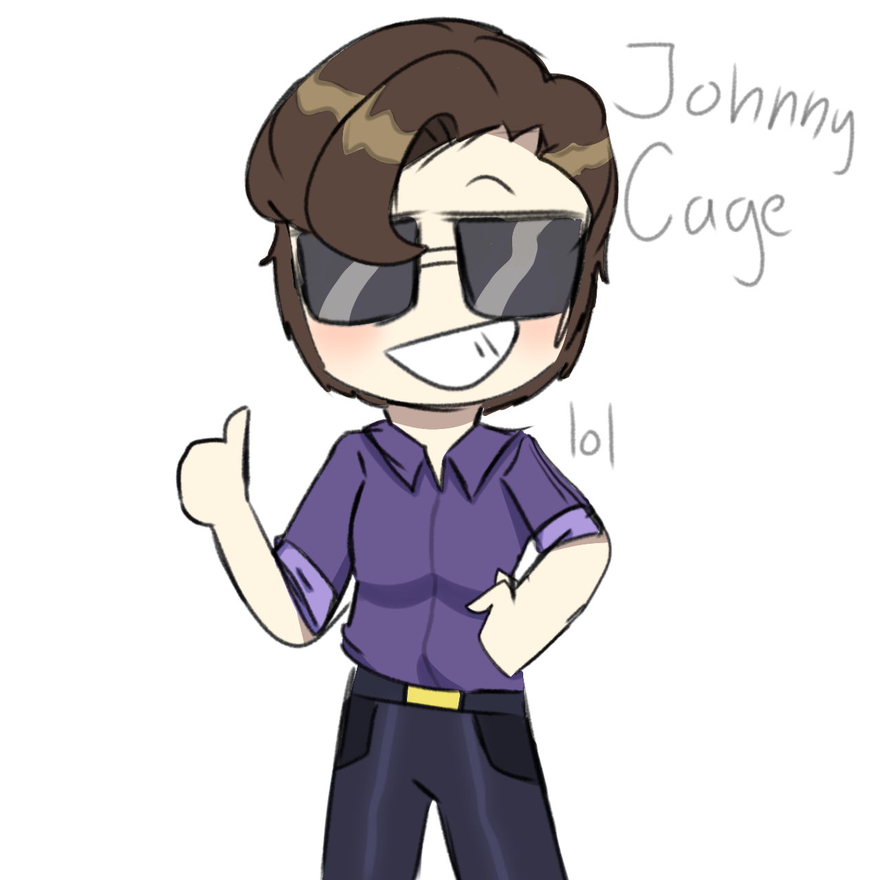 Johnny Cage xd - ibisPaint