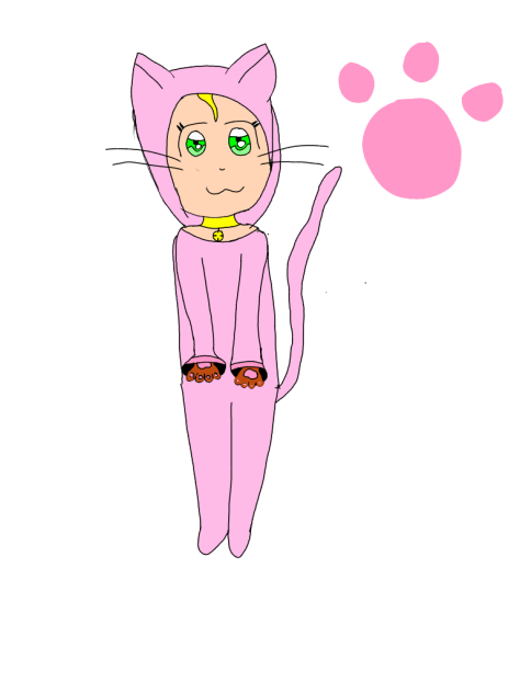 pyjama cat - ibisPaint
