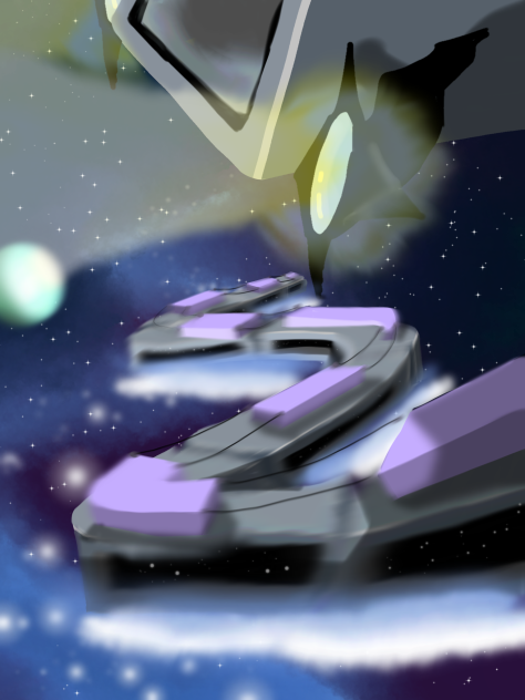 Space Train 001 - ibisPaint