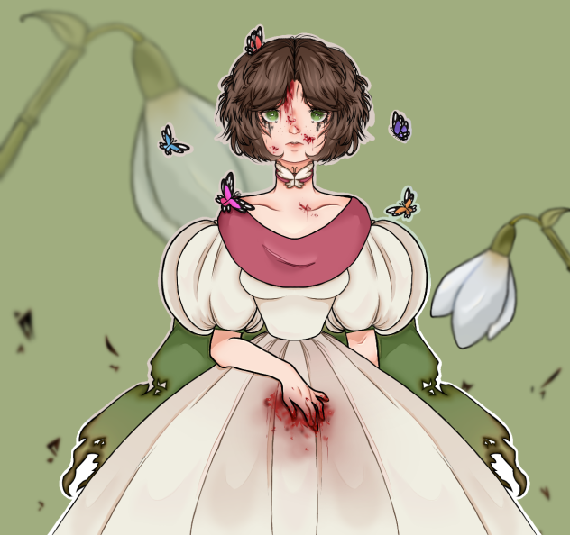 UK Розстріляна весна EN Shot spring - ibisPaint