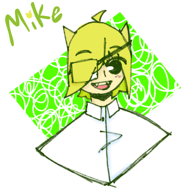 Mike wazowski as a human - ibisPaint