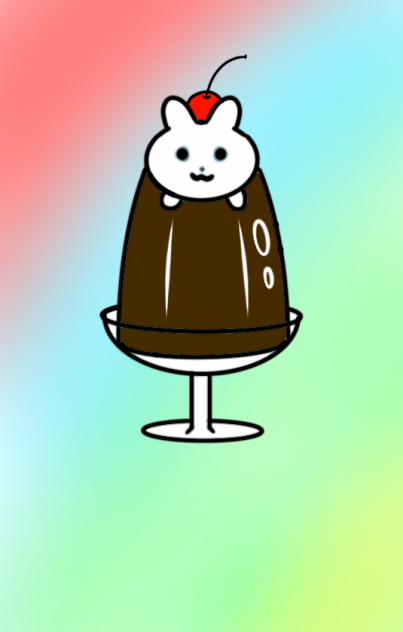 rabbit pudding - ibisPaint