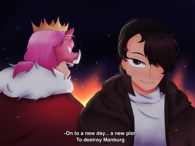 The Fall- Dream Smp Screencap Redraw - ibisPaint