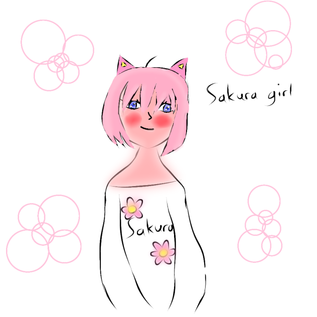 Sakura Girl - ibisPaint