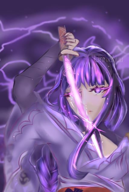 Raiden shougun - ibisPaint