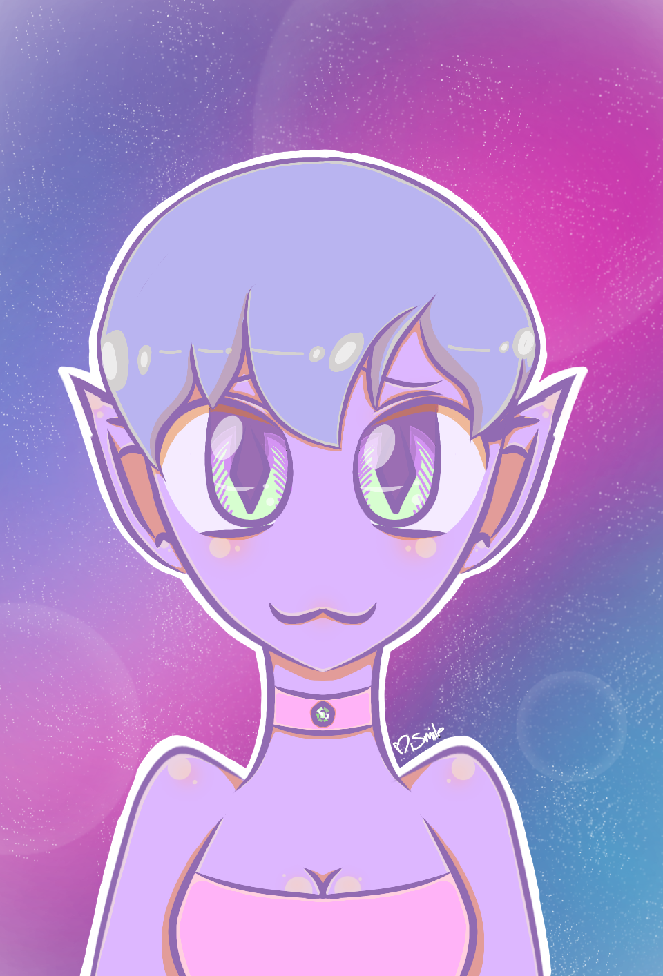 Cute Alien - ibisPaint
