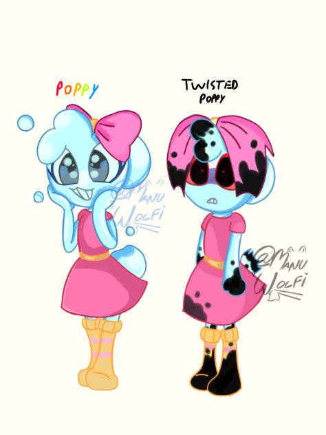 poppy-twisted poppy, dandy's world - ibisPaint