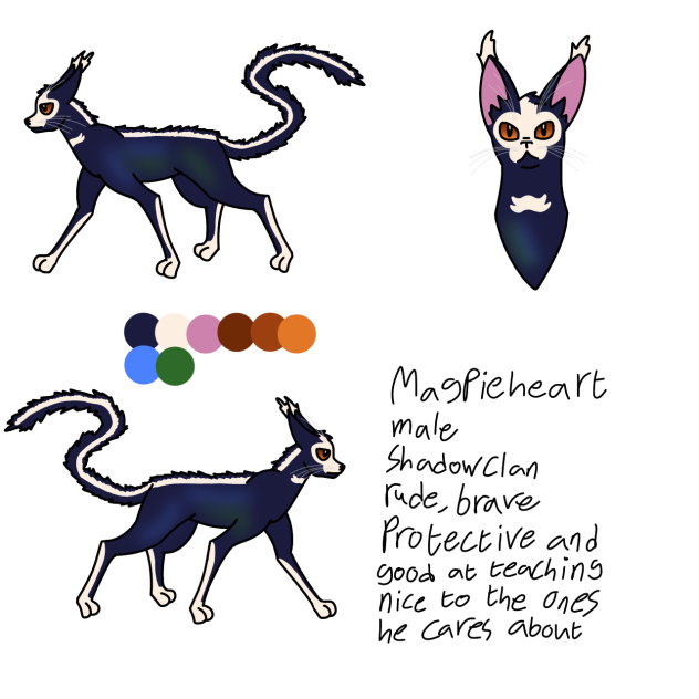 magpieheart refsheet (updated) - ibisPaint