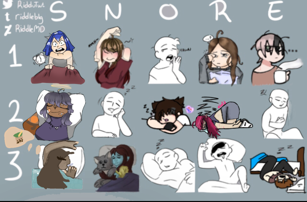 Sleepy collab - ibisPaint