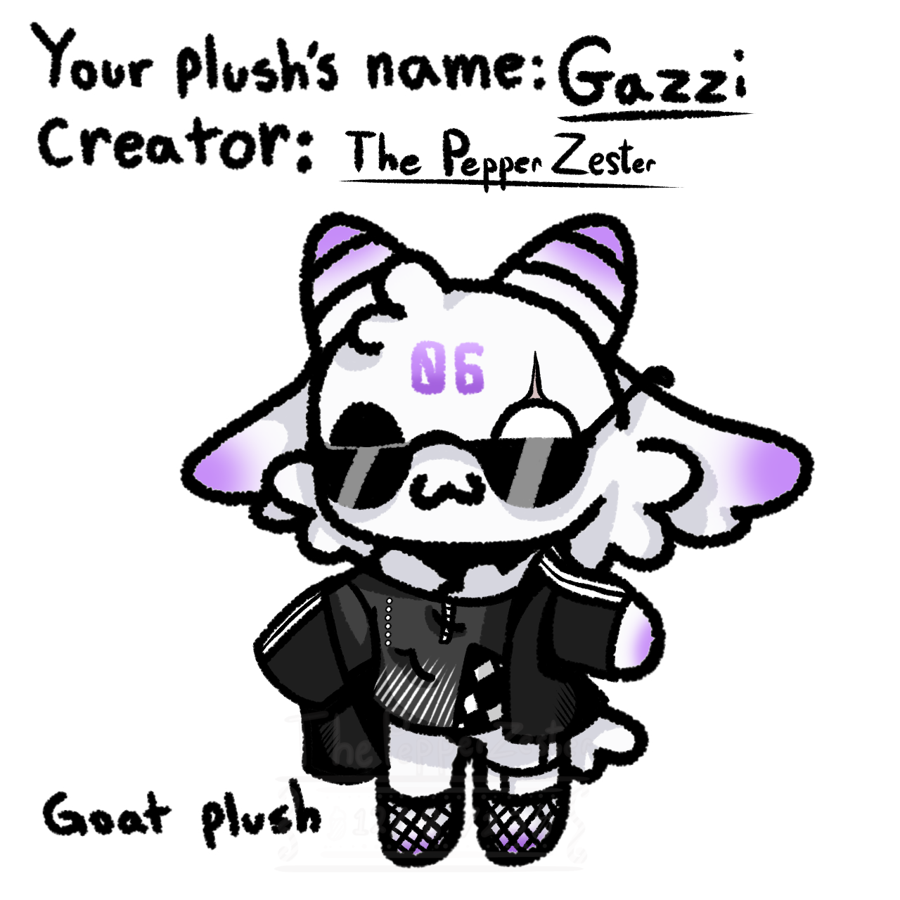 Goat plush - ibisPaint
