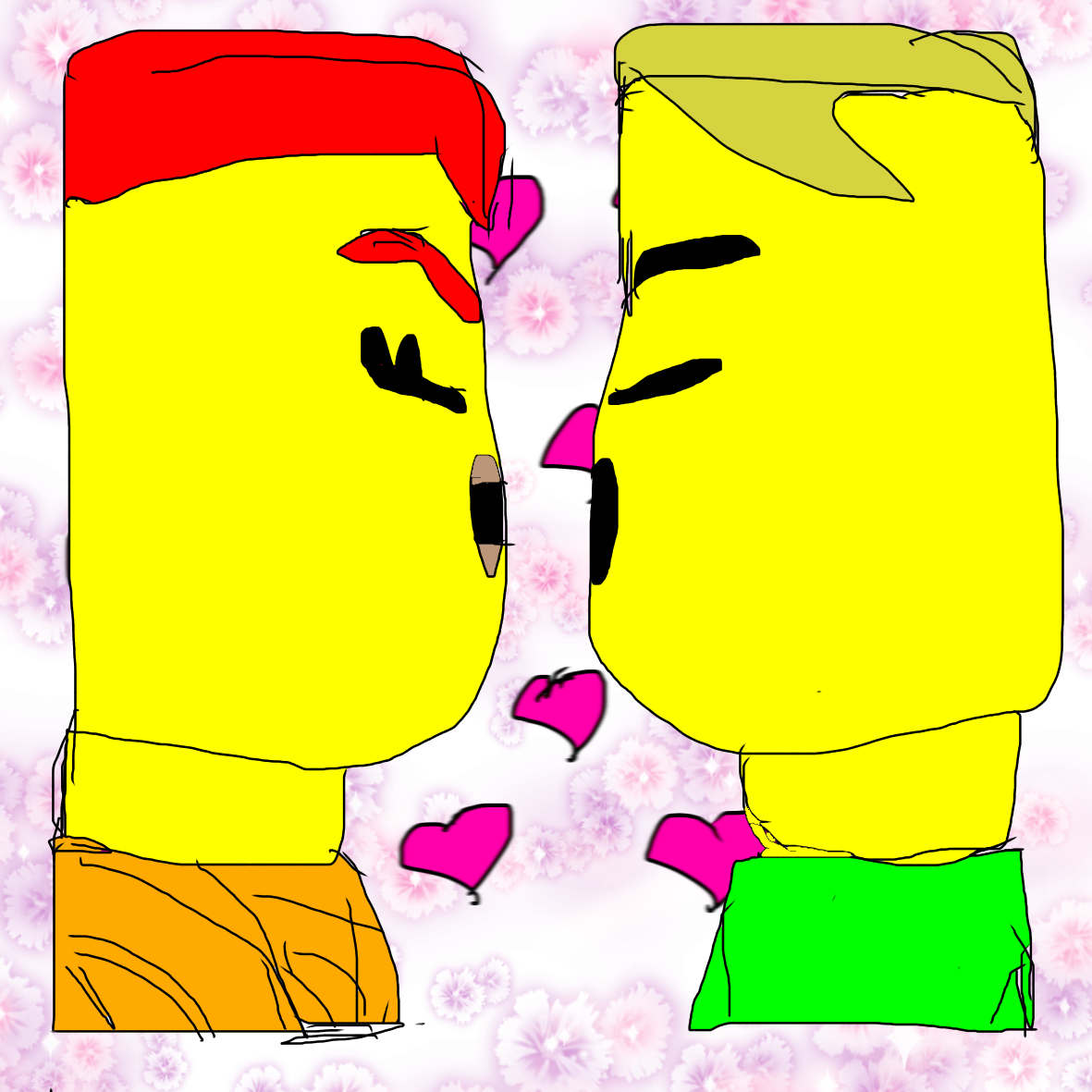 skylor x Lloyd ninjago - ibisPaint