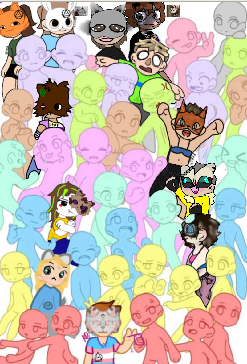 therian and furry collab!! - ibisPaint