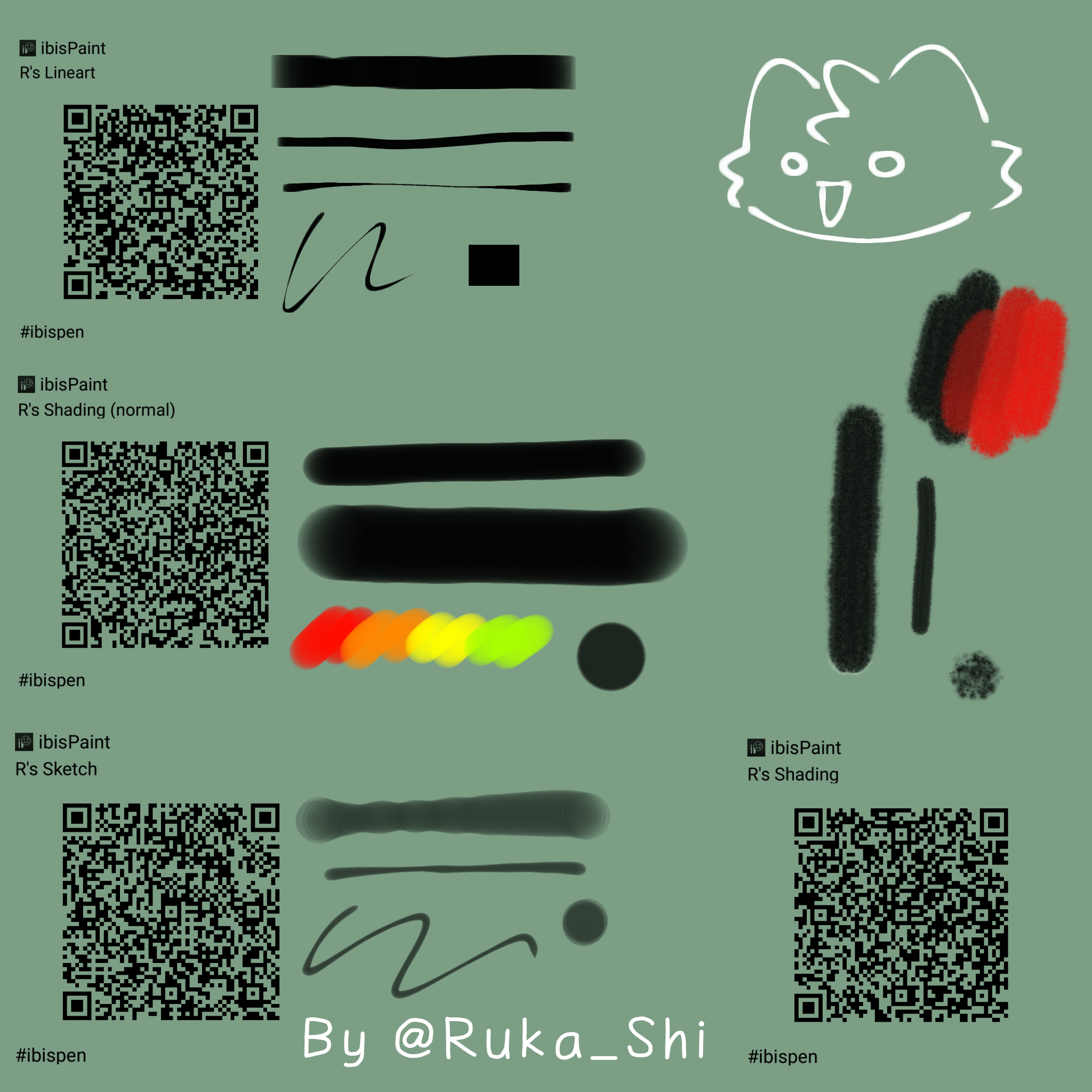 Old brush pack - ibisPaint