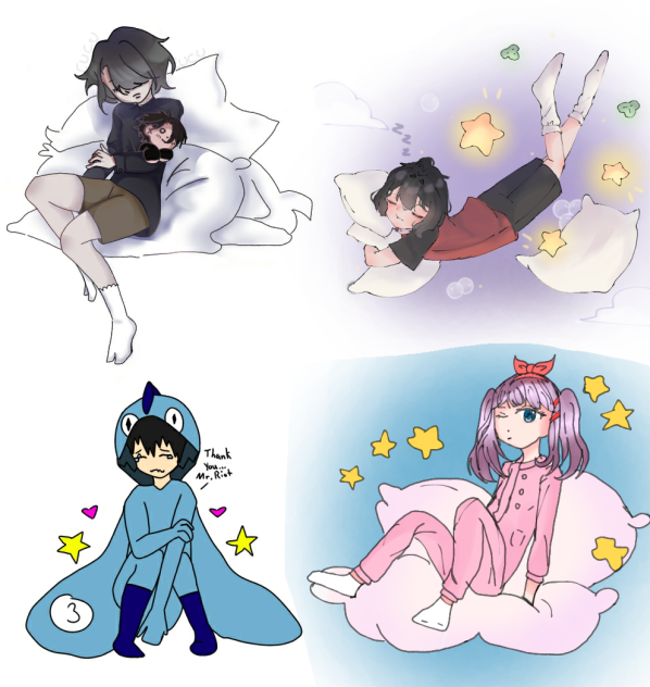 Sleep collab - ibisPaint