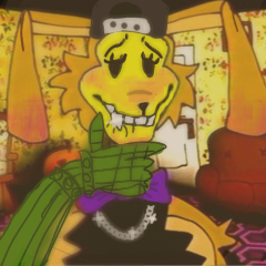 Pumpkin rabbit with rizz - ibisPaint