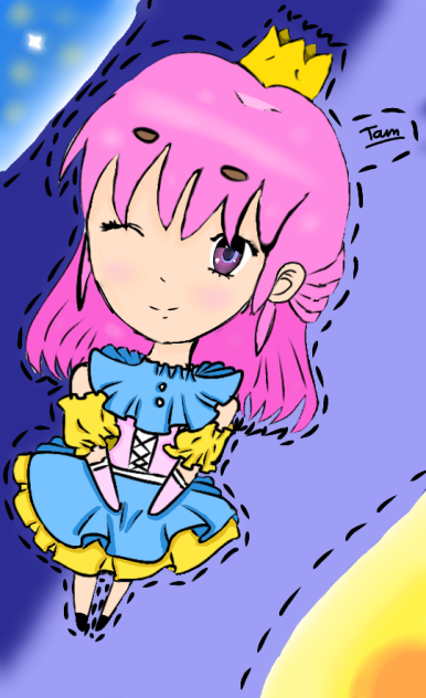 The princess of the universe - ibisPaint
