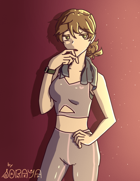 Working out - ibisPaint