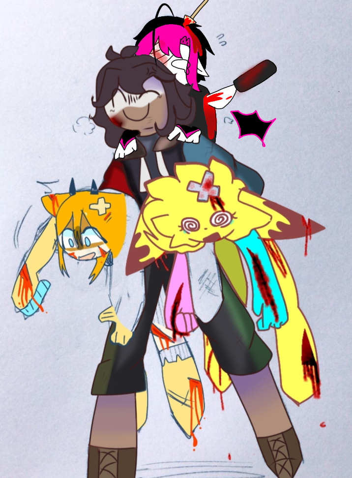 HEROES COLLAB - ibisPaint