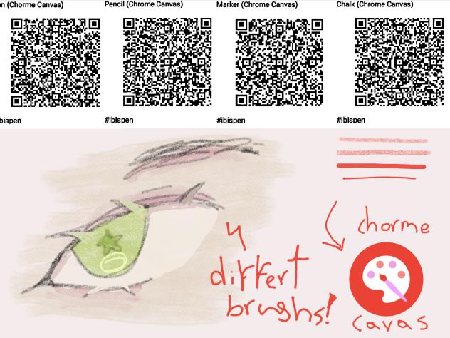 Chrome Canvas Brushes (brushes 4+ - ibisPaint