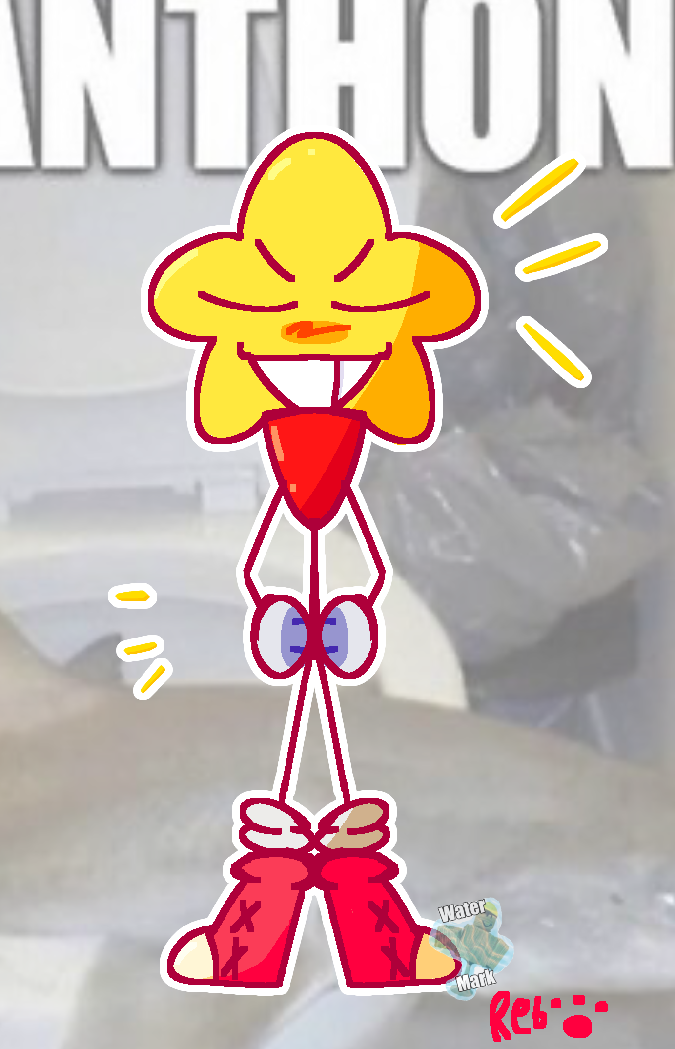 Stella being silly - ibisPaint